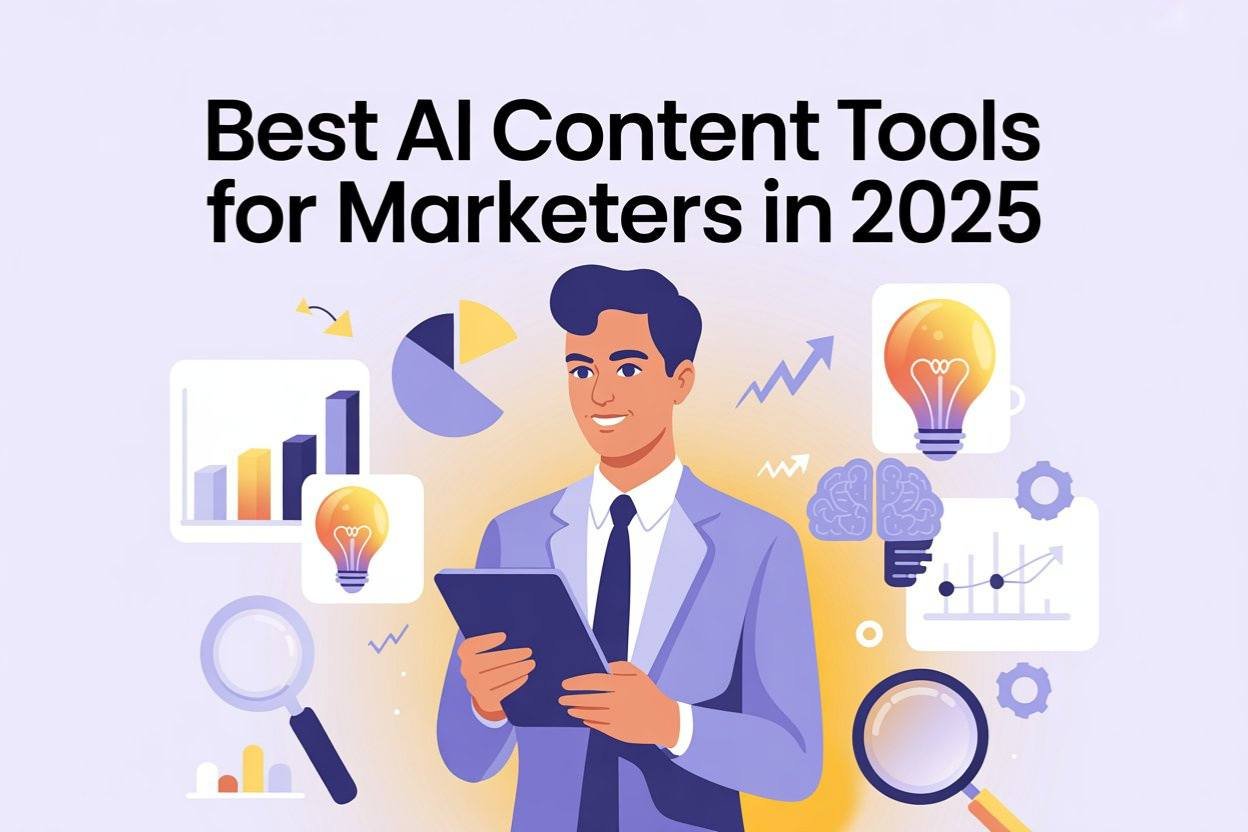 Best AI content creation tools for marketers in 2025 | Ai Smarters